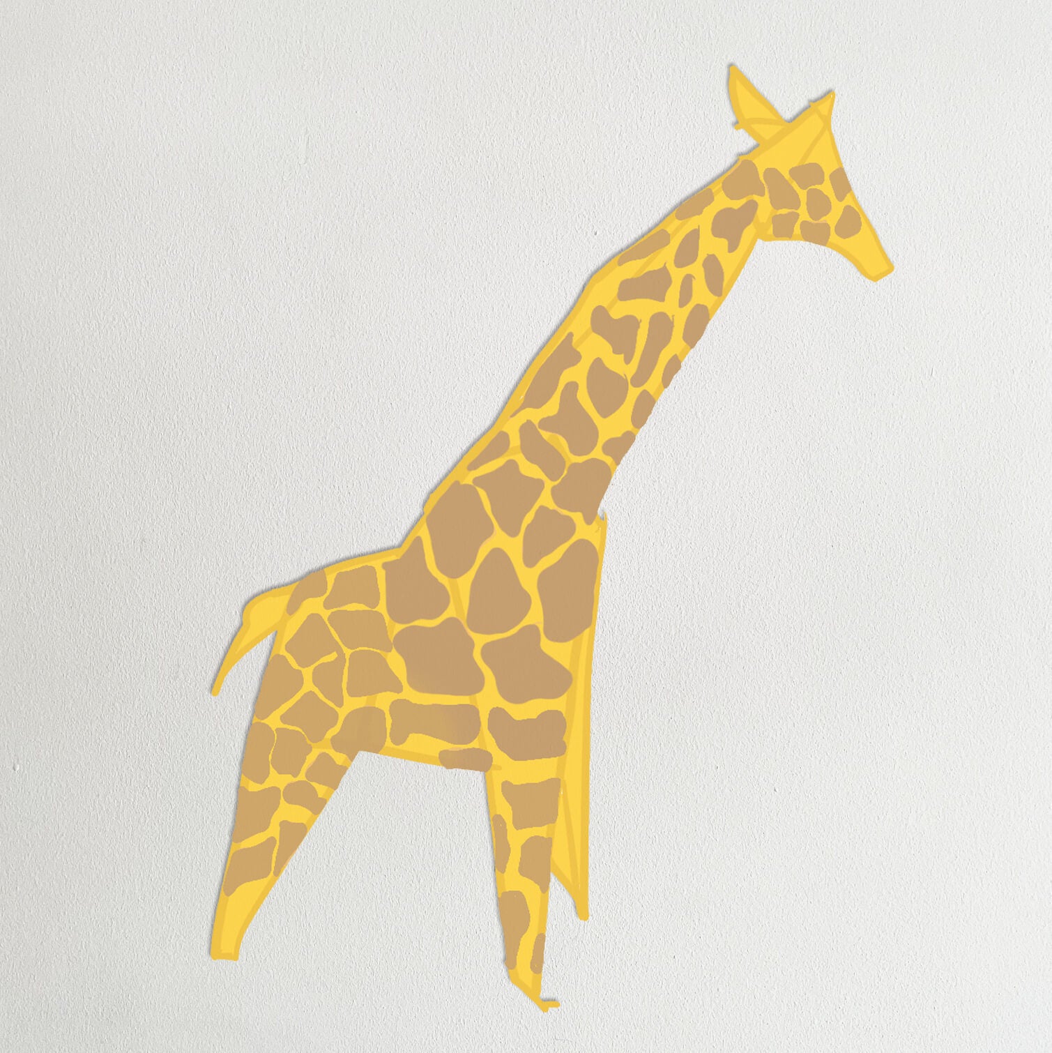 Jungle Giraffe - Kids Wall Sticker - Croki Designs