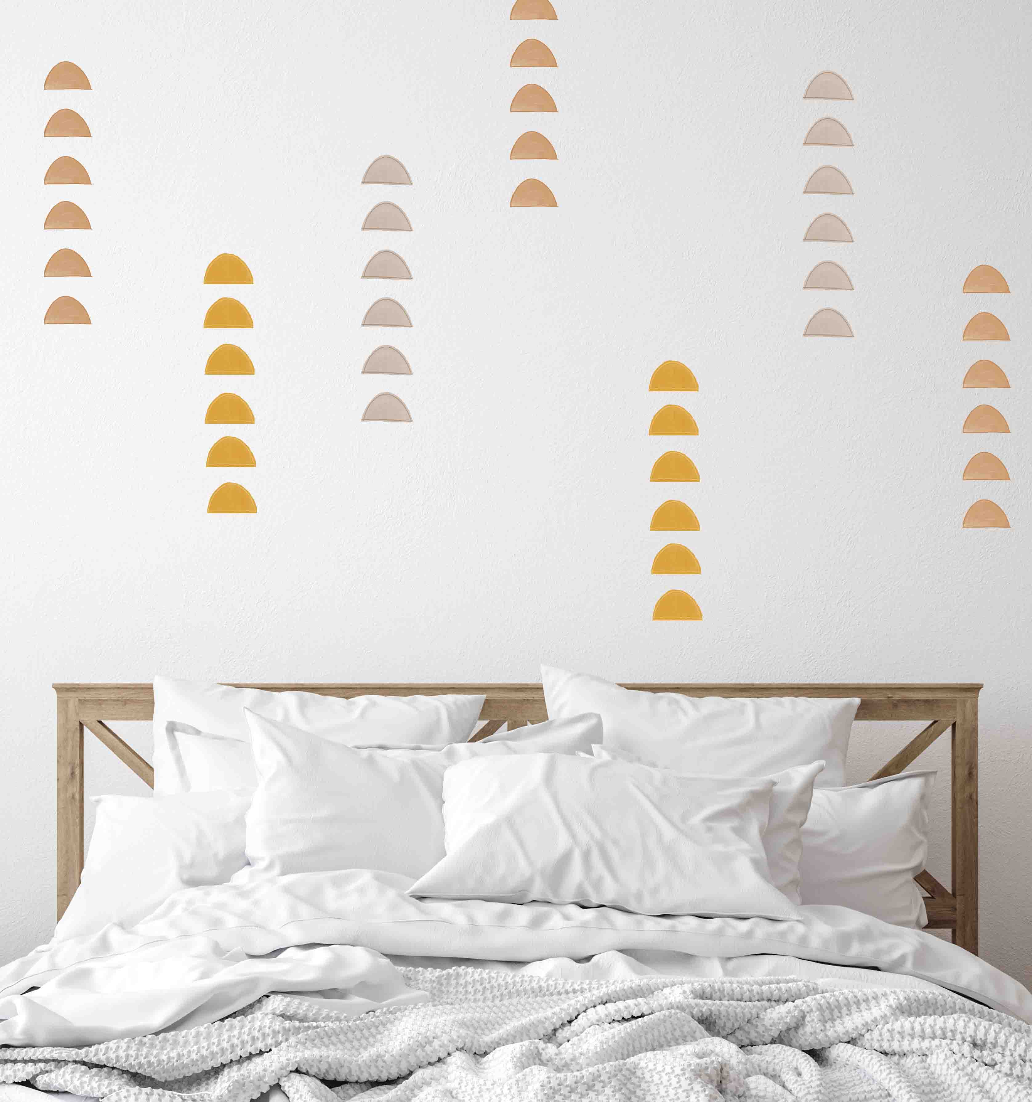 Half Moons - Kids Wall Sticker - Croki Designs